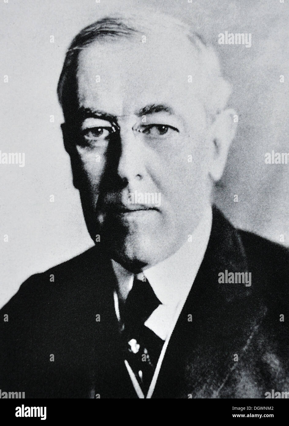 Woodrow Wilson Portrait Stock Photos & Woodrow Wilson Portrait Stock ...