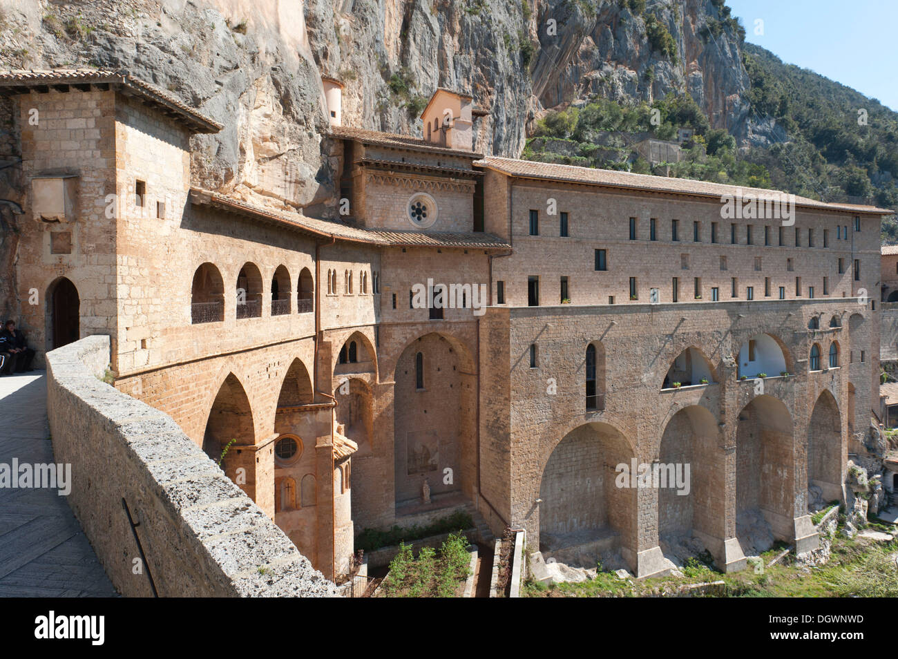 Catholic Christianity, St. Benedict of Nursia, rock monastery, St ...