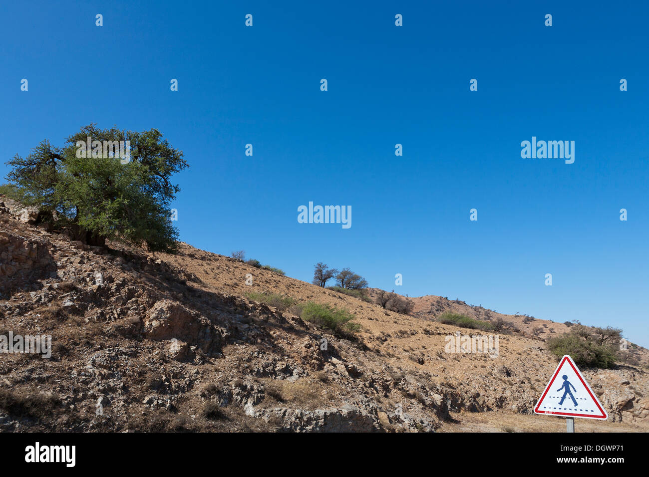Pedestrian crossing sign africa hi-res stock photography and images - Alamy