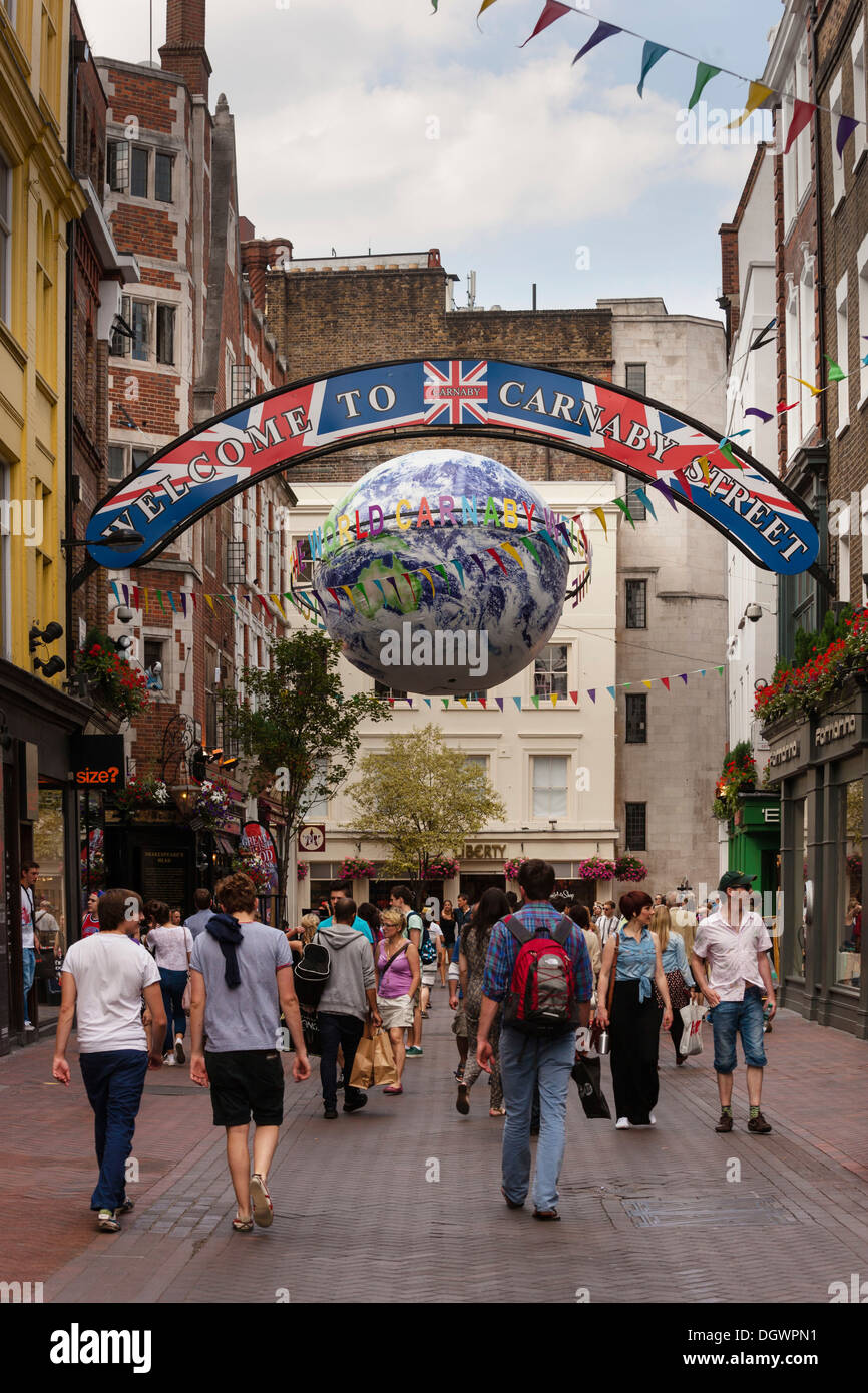 Carnaby street welcomes the world hi-res stock photography and images ...