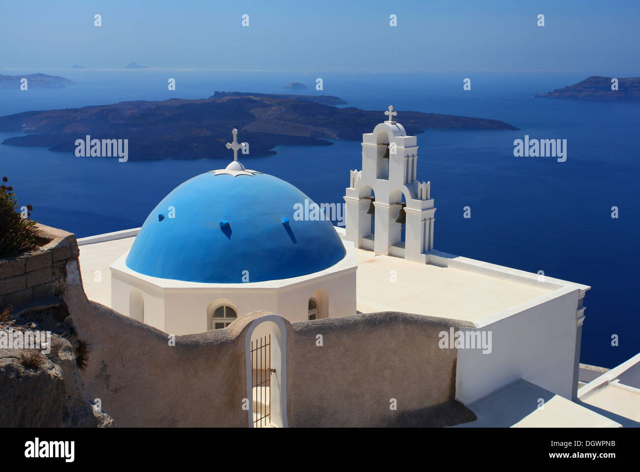 Santorini icon hi-res stock photography and images - Alamy