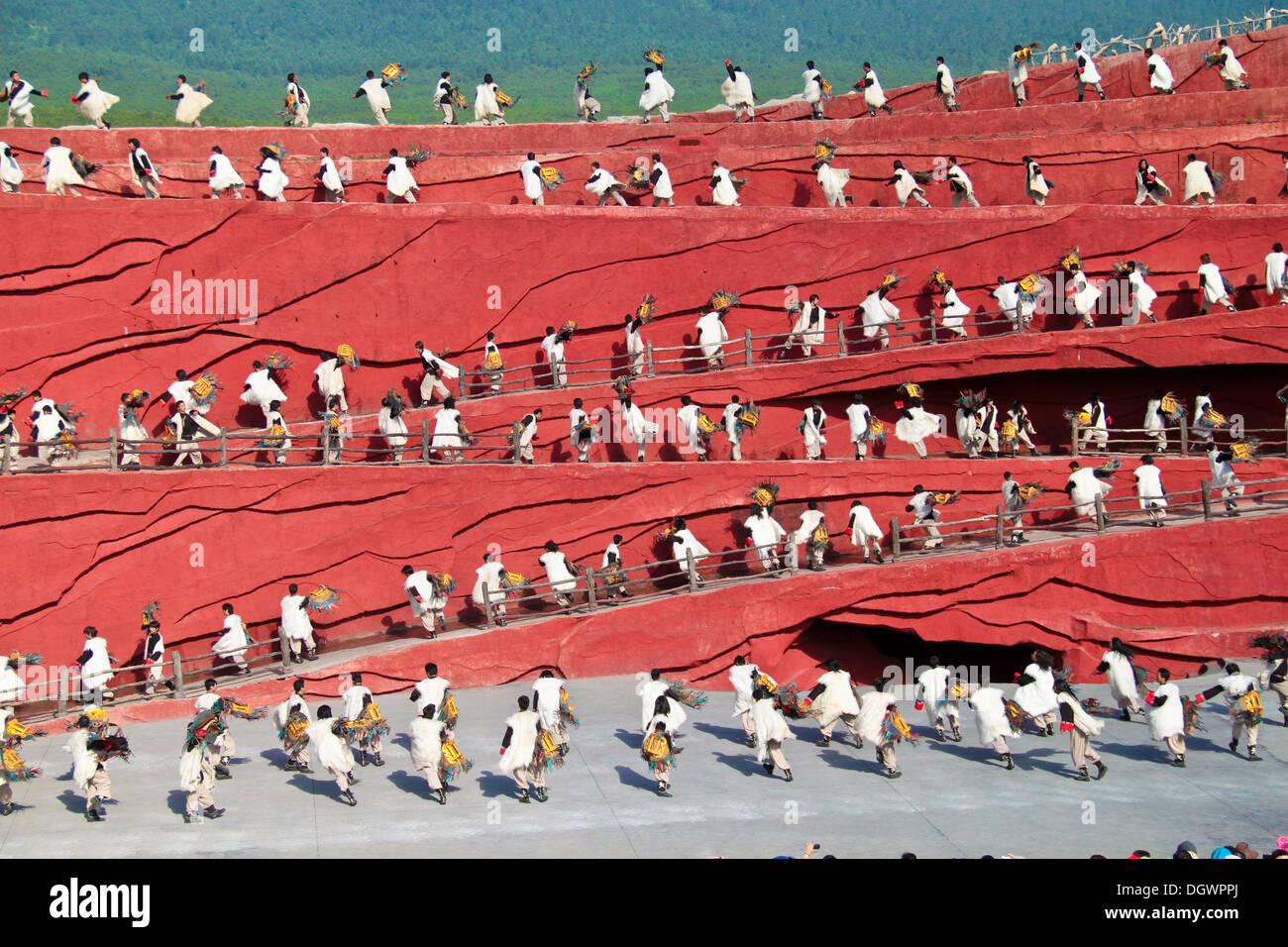 Impression of Lijiang cultural show highlighting various Yunnan ...