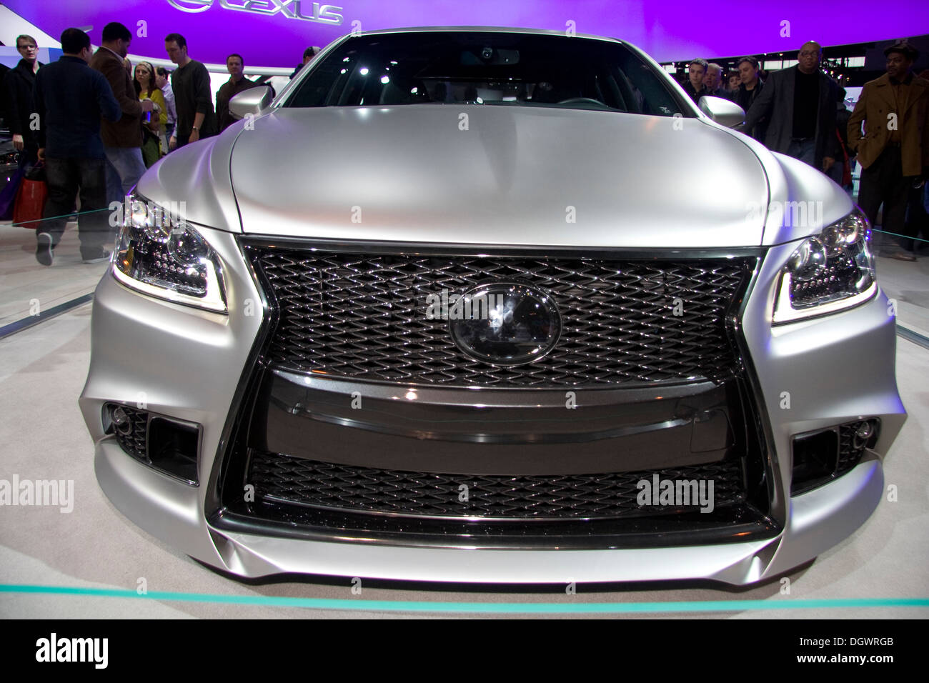 Lexus Project LS F Sport. The 2013 Chicago auto show Stock Photo - Alamy