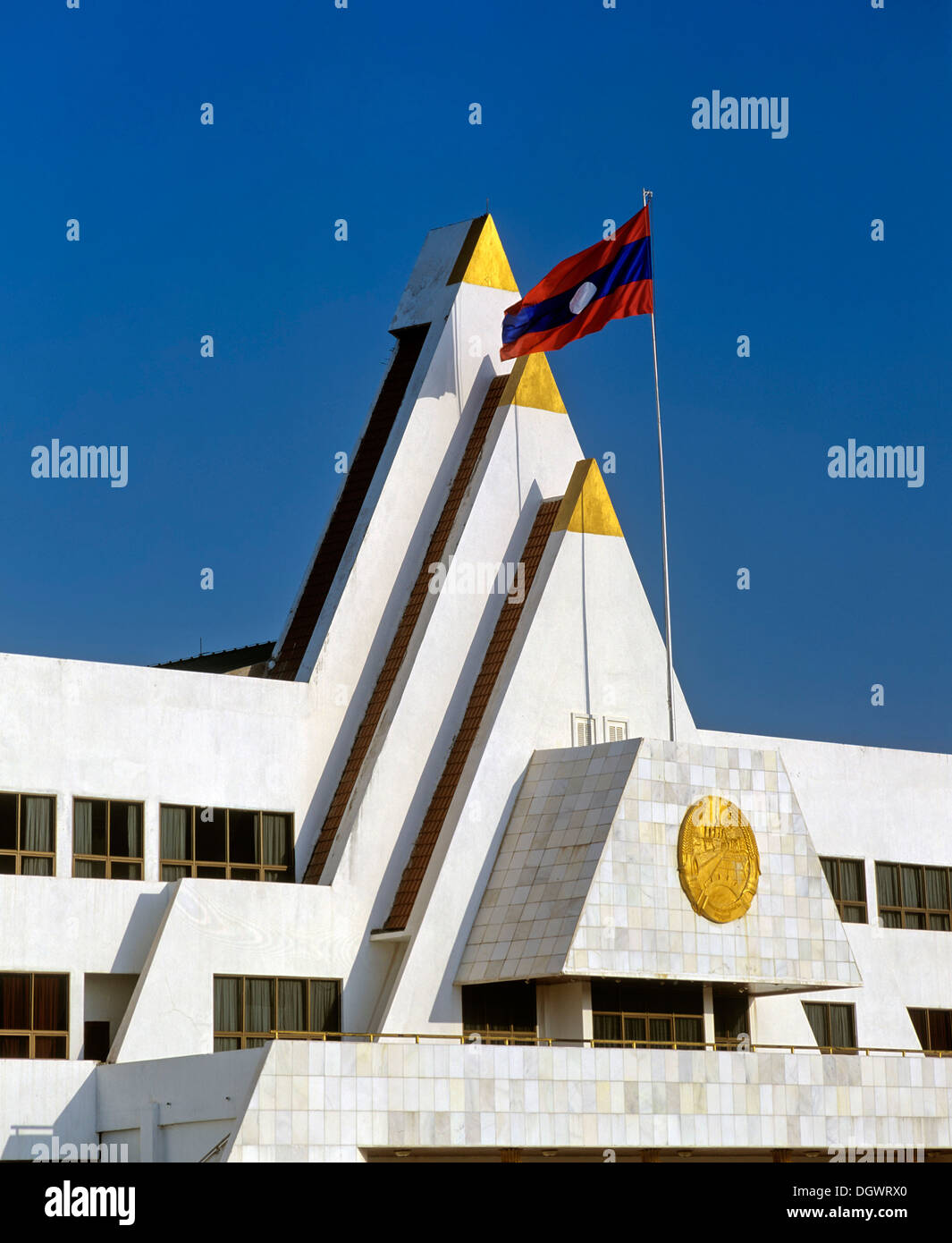Modern building vientiane laos hi-res stock photography and images - Alamy