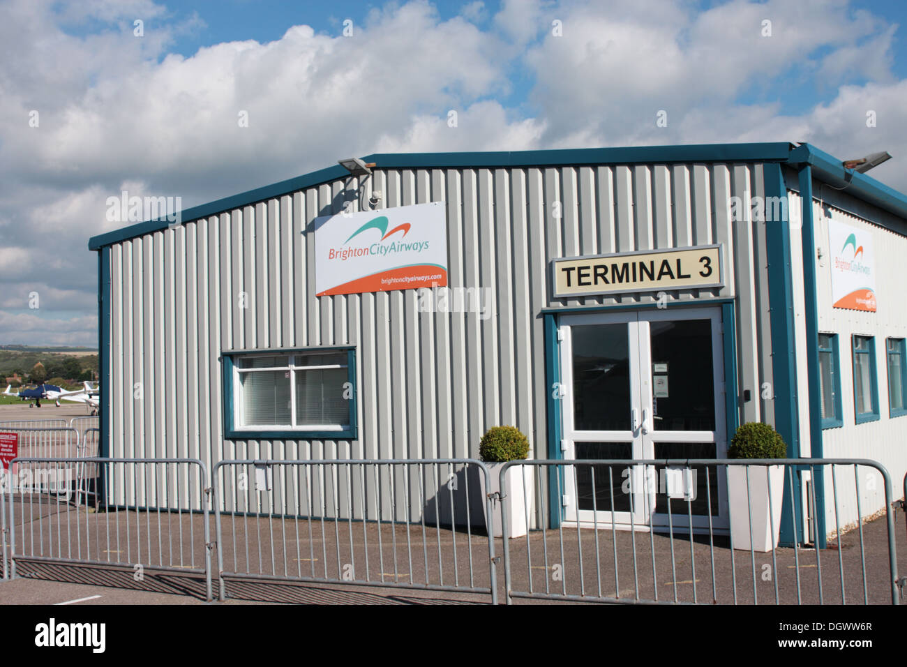 Terminal 3 Shoreham Airport West Sussex UK Stock Photo - Alamy