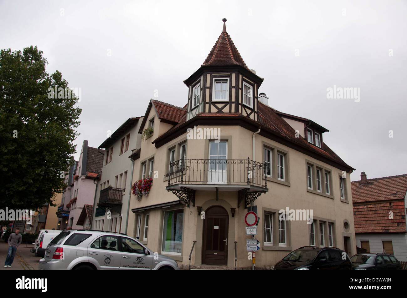 Old german house hi-res stock photography and images - Alamy