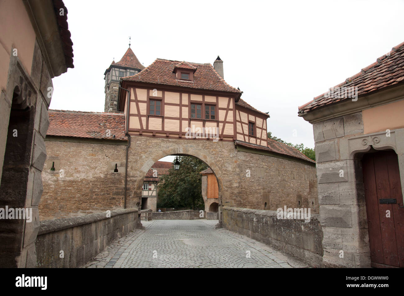 Old German Building Stock Photo - Alamy