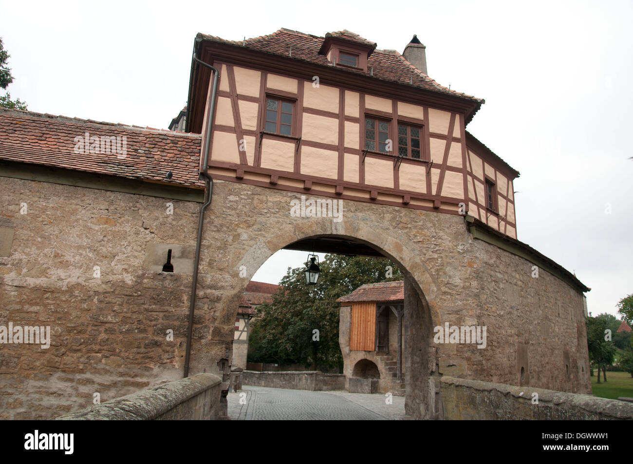 Old German Building Stock Photo - Alamy