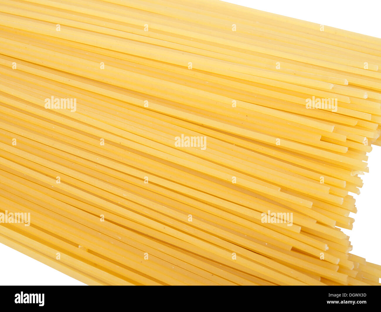raw spaghetti isolated on white background Stock Photo - Alamy