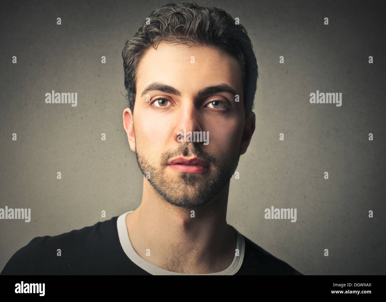 Portrait of a nice boy Stock Photo - Alamy