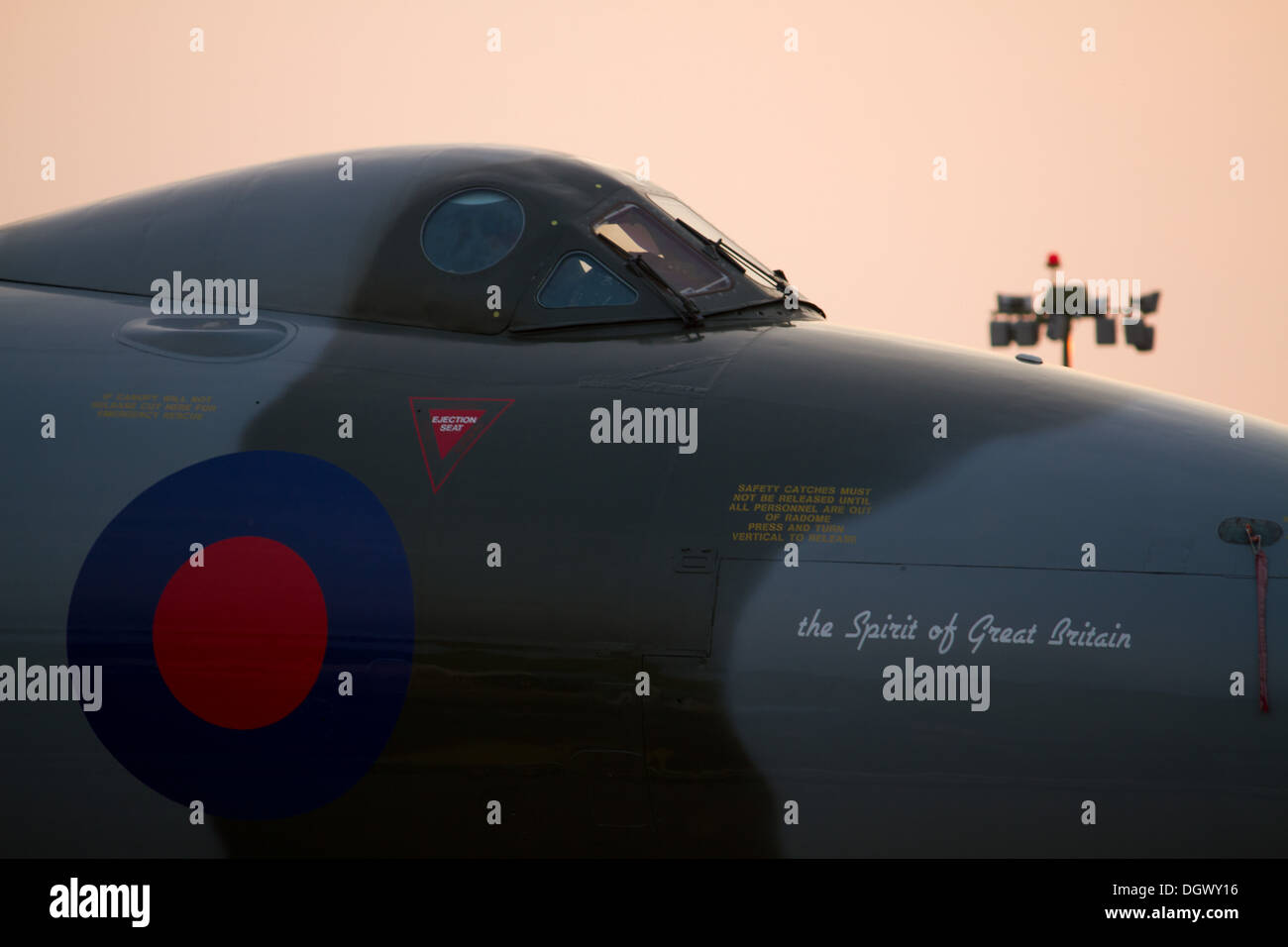 Vulcan cockpit hi-res stock photography and images - Alamy