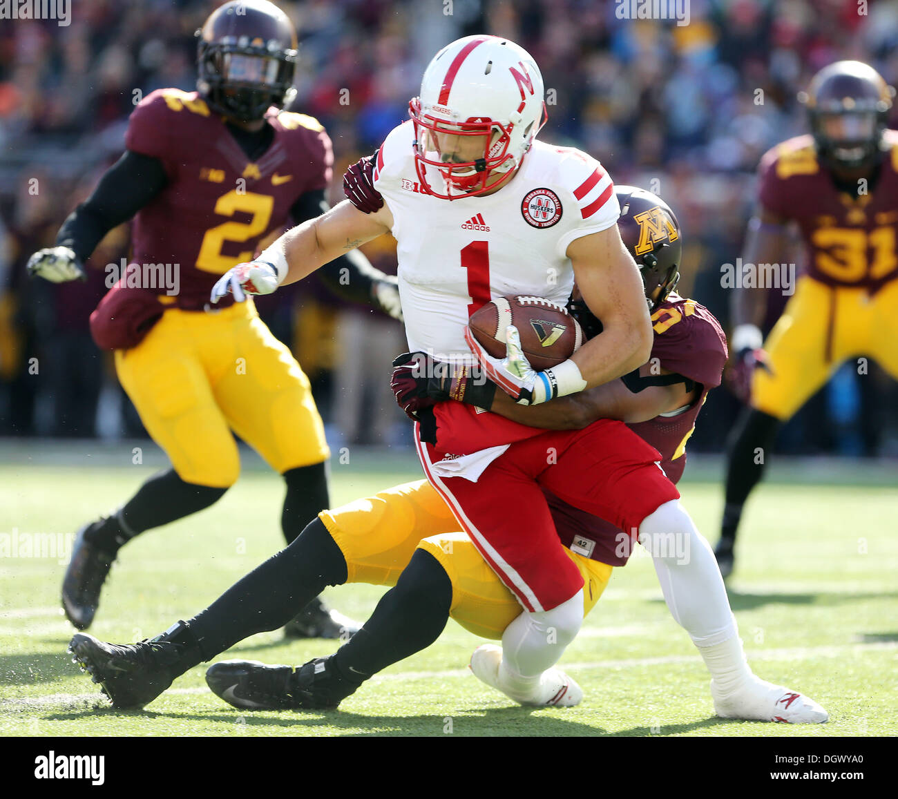 Nebraska cornhuskers wide receiver jordan westerkamp 1 hi-res stock ...