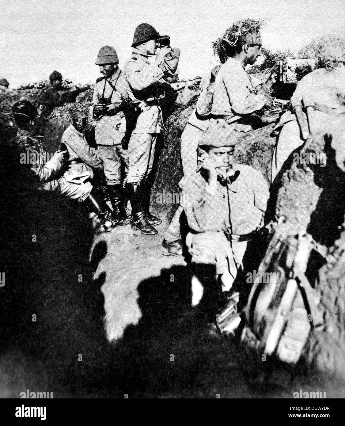 Old photograph of the Turkish soldiers in World War I Stock Photo - Alamy