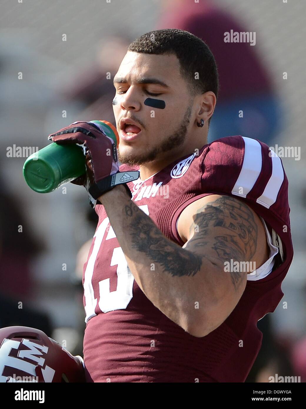 Oct 26, 2013. Mike Evans #13 of the Texas A&M Aggies in action vs the ...