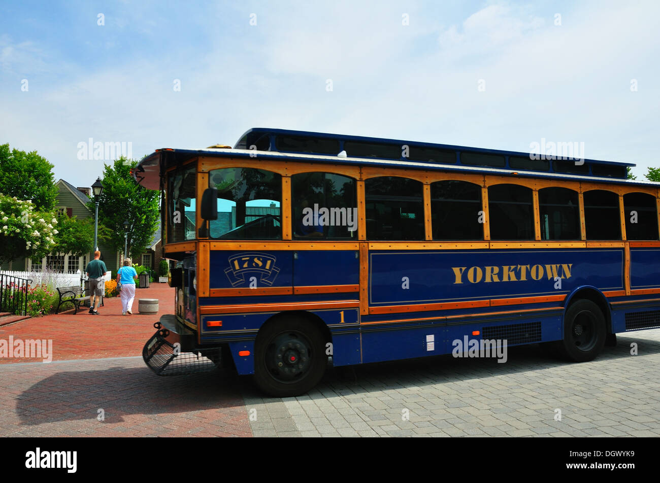 Yorktown virginia trolley hi-res stock photography and images - Alamy