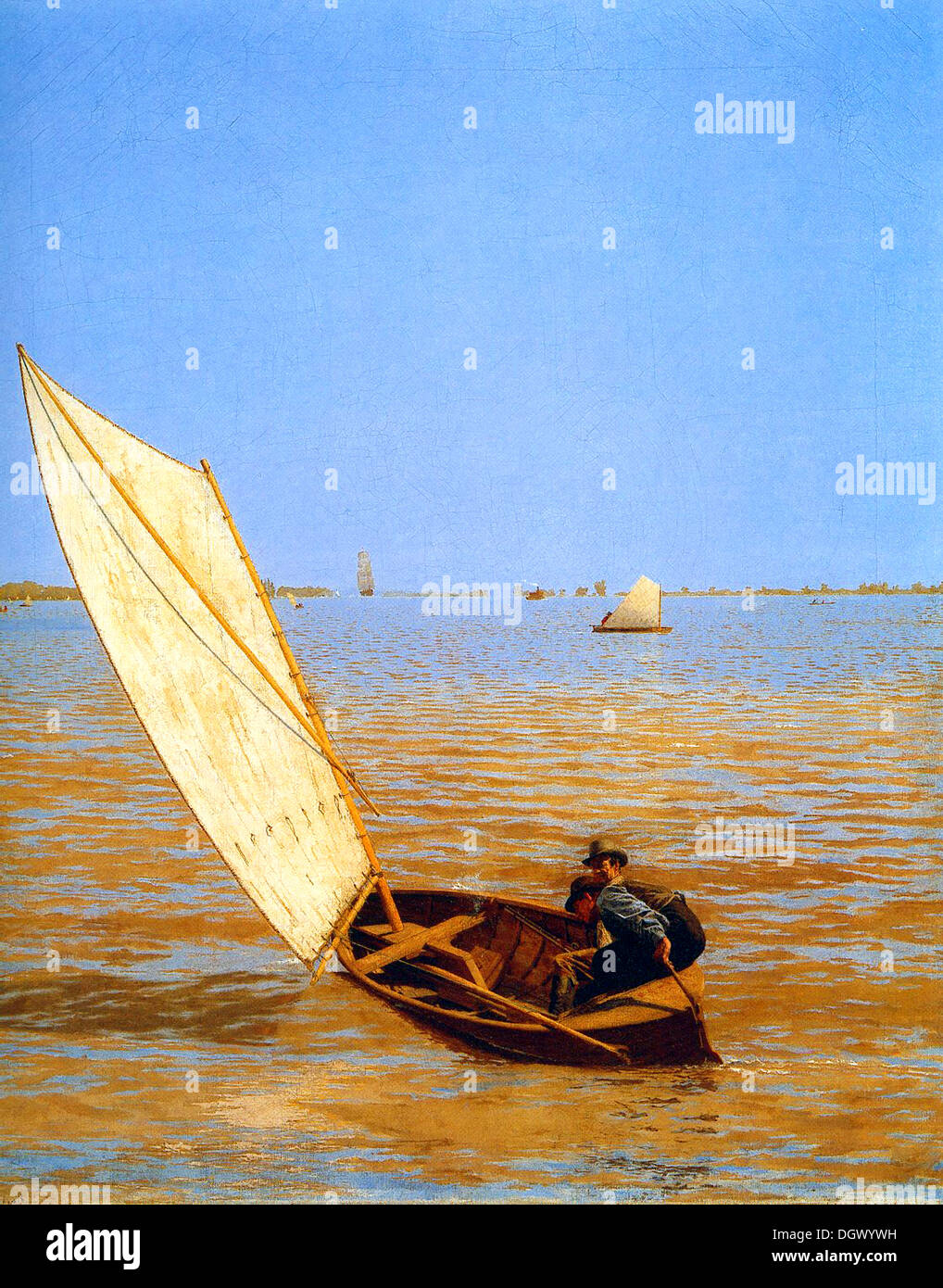 Thomas eakins boat hi-res stock photography and images - Alamy