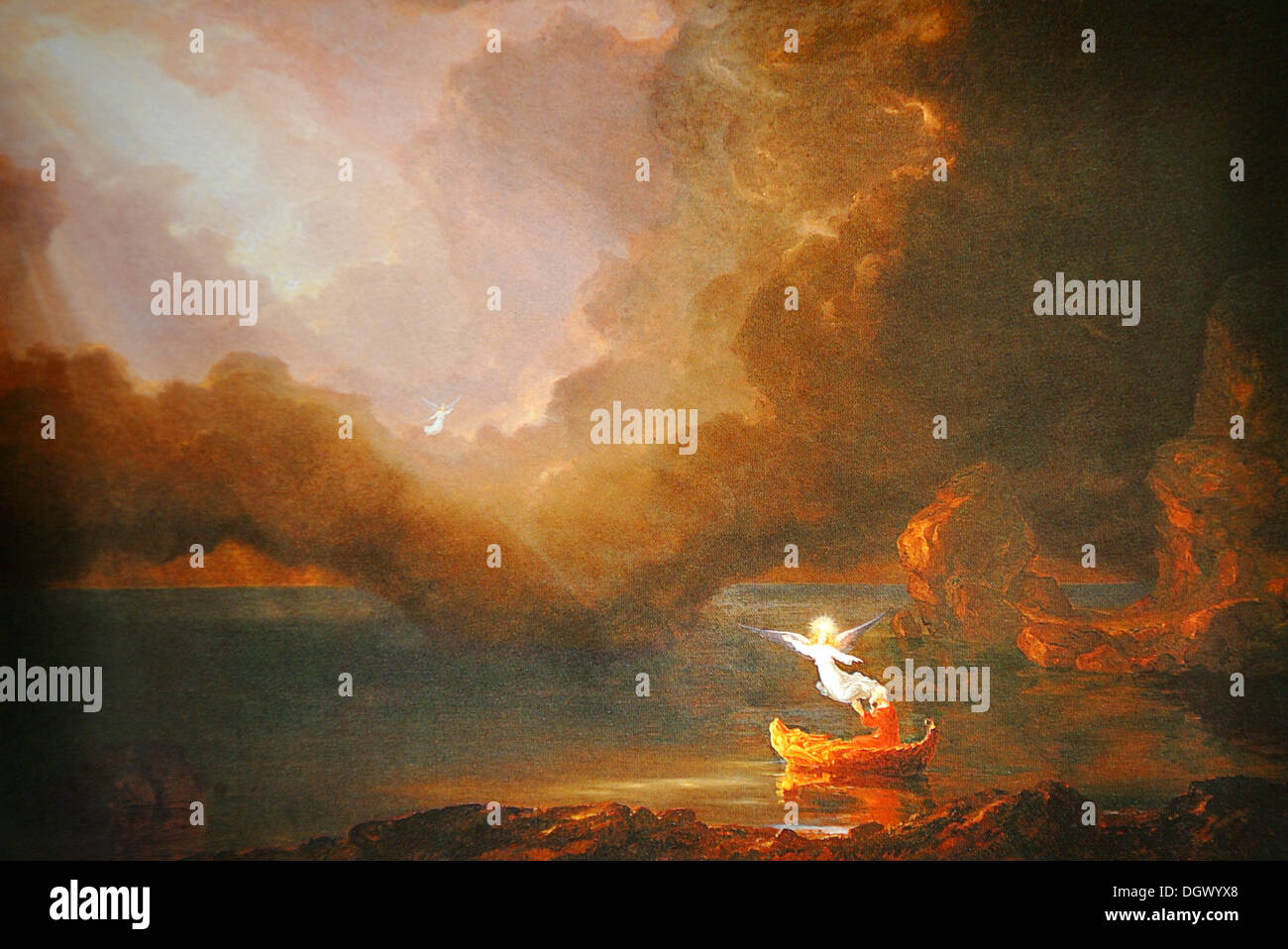 Thomas Cole The Voyage Of Life High Resolution Stock Photography and ...