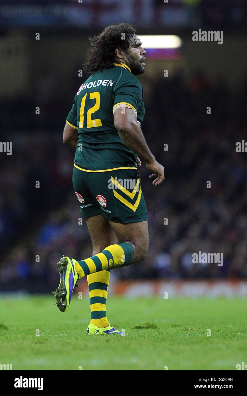 Australia rugby league profile hi-res stock photography and images - Alamy