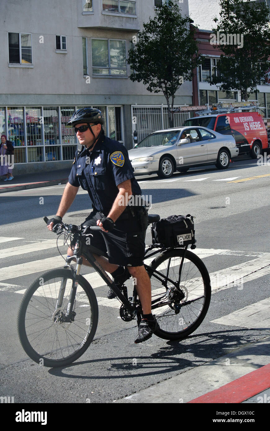 Policeman wearing helmet hi-res stock photography and images - Alamy