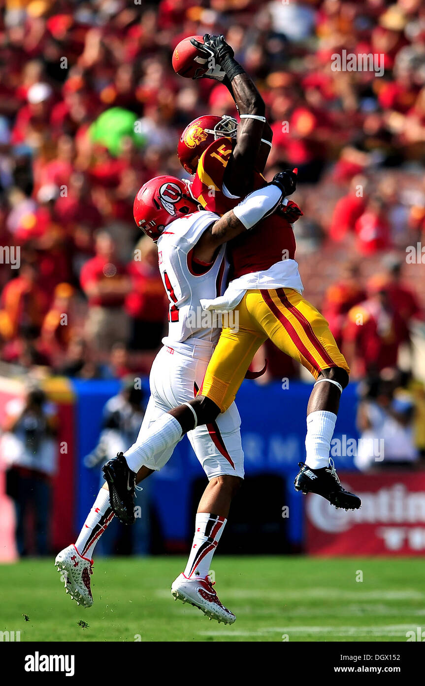 Los Angeles, CA, USA. 26th Oct, 2013. USC Trojans wide receiver Nelson ...