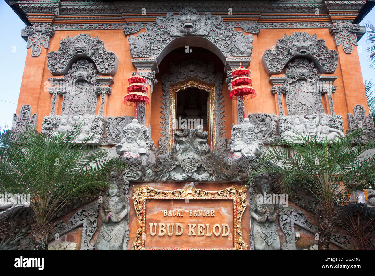Religion decoration sculpture Ubud Bali Indonesia decorative stone ...