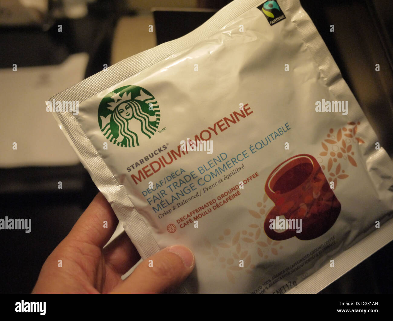 starbucks instant coffee package Stock Photo - Alamy