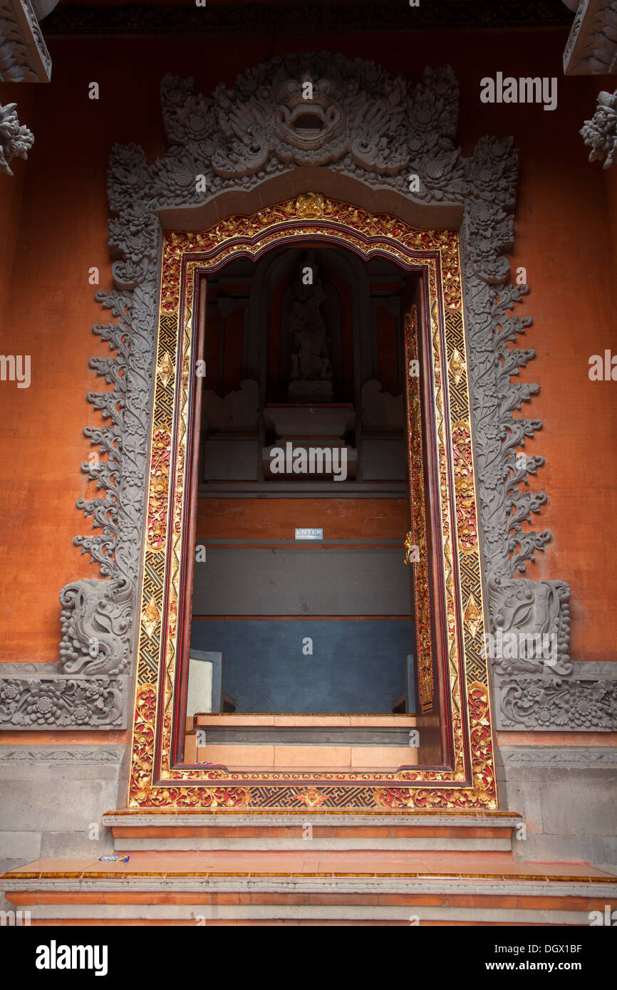 Religion decoration sculpture Ubud Bali Indonesia decorative stone ...