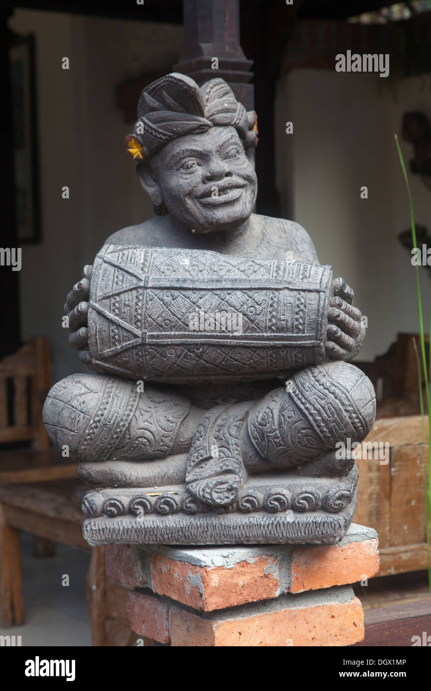 Religious figure statues stone Bali Ubud Indonesia sculpture carving ...