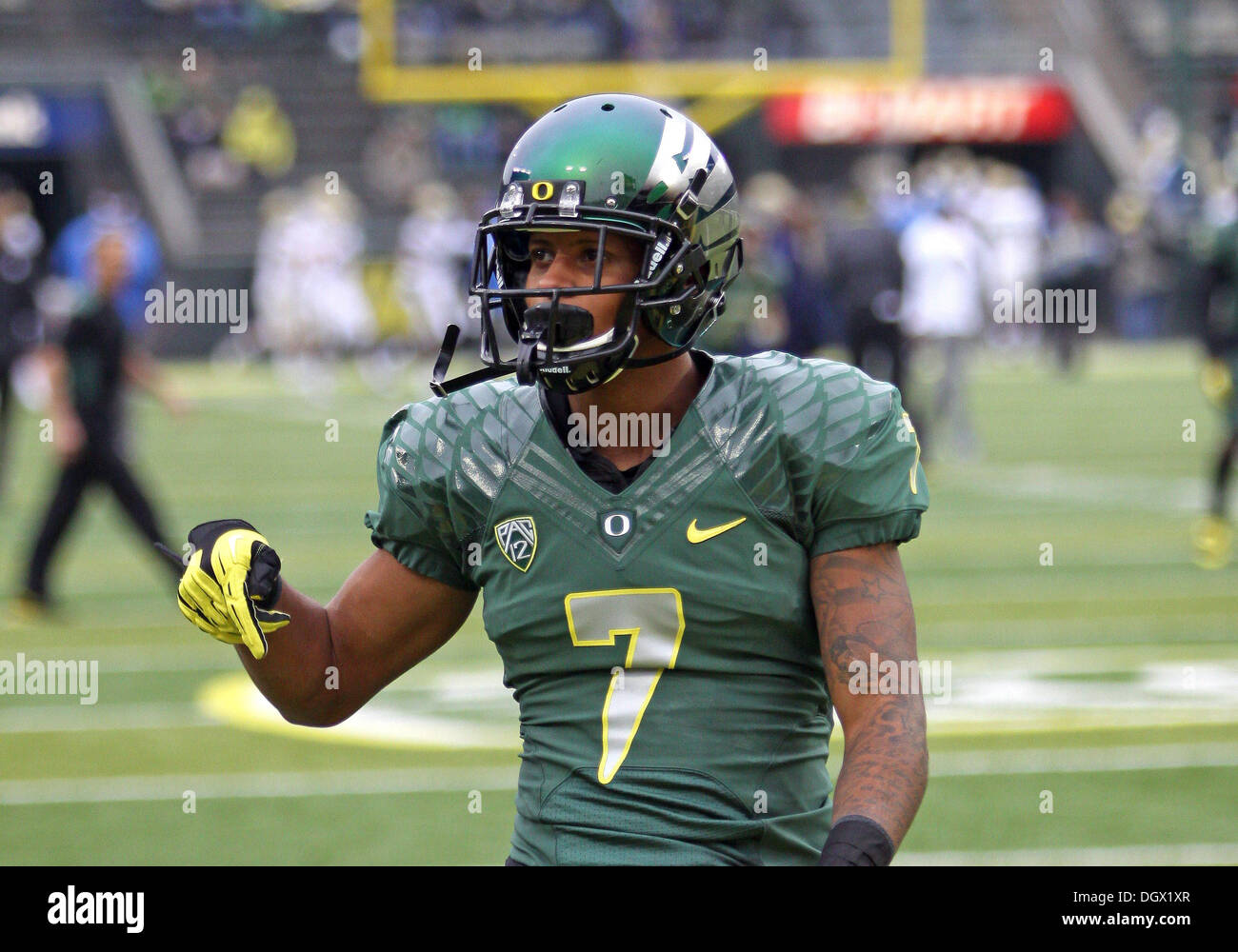 Eugene, OR, USA. 26th Oct, 2013. October 19, 2013:Wide receiver Keanon ...
