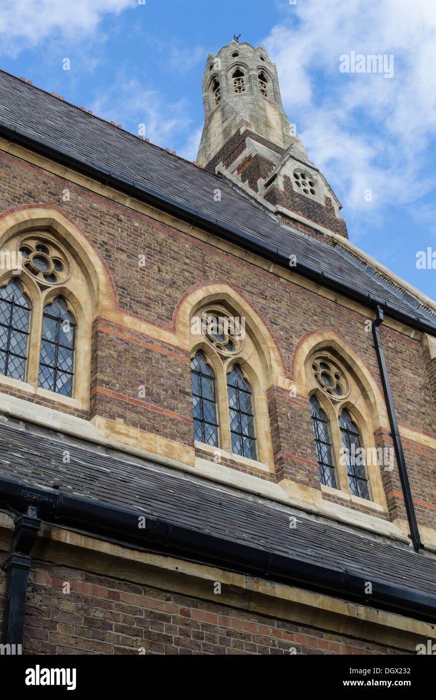 Church brickwork arches steeple hi-res stock photography and images - Alamy