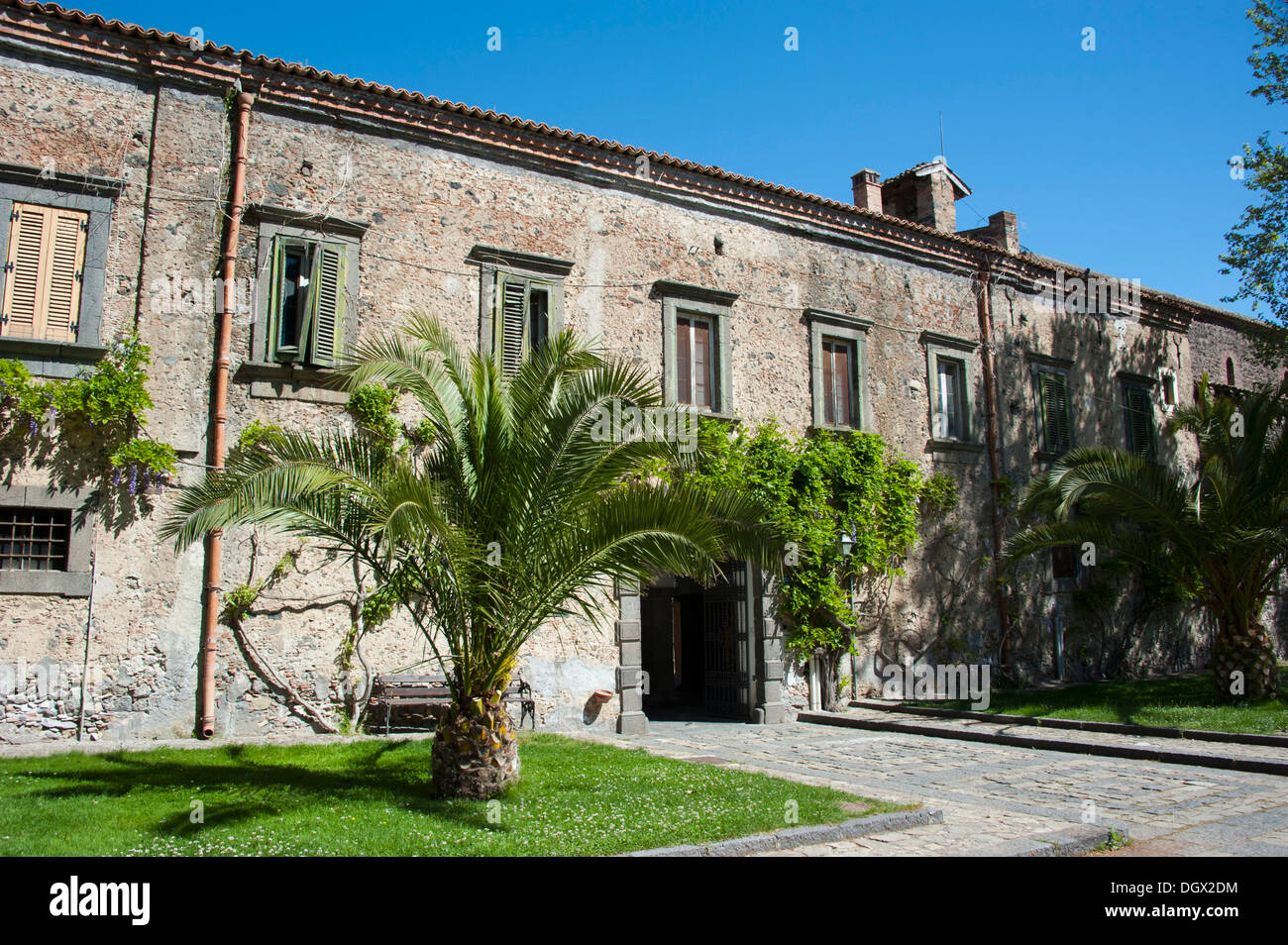 Castello dei Nelson, castle, fortress, Maniace, Bronte, Sicily, Italy ...
