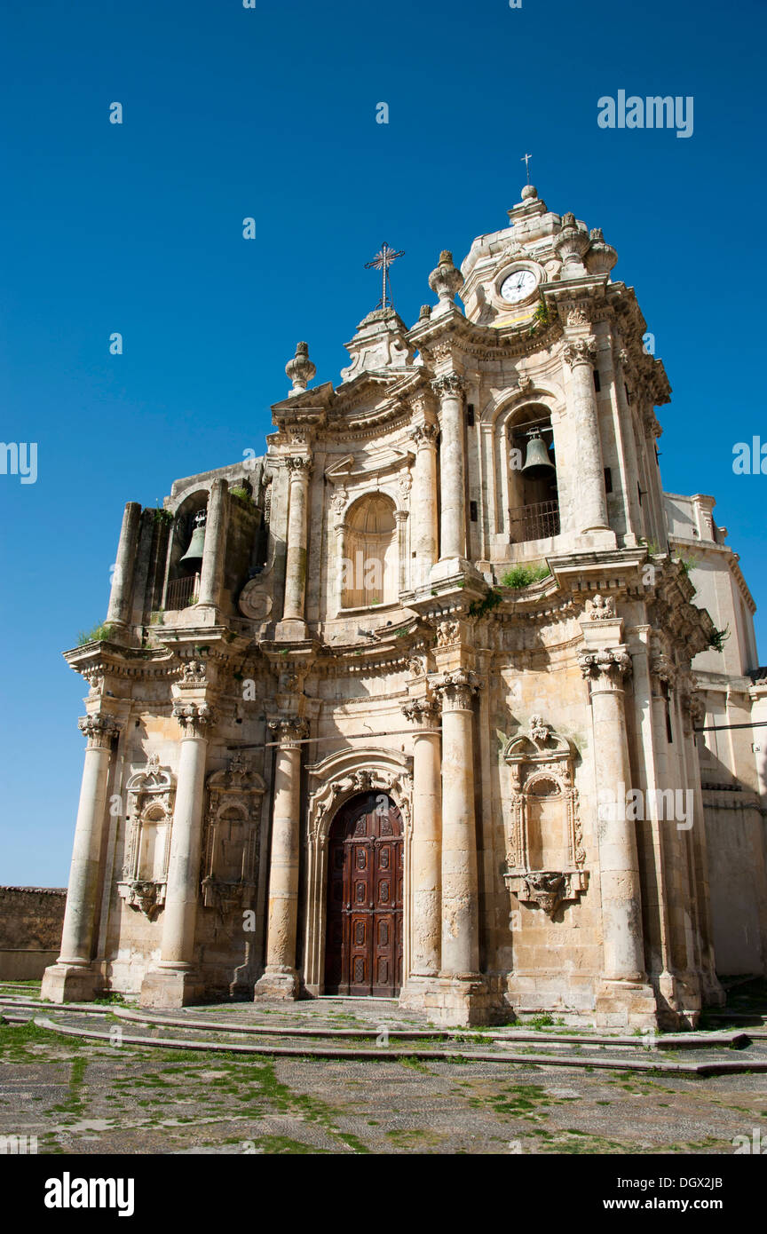 Church of San Antonio Abate, Ferla, Sicily, Italy, Europe Stock Photo ...