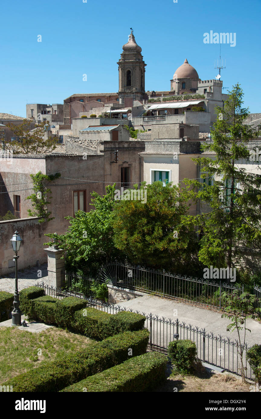 Historic town centre, Erice, Sicily, Italy, Europe Stock Photo - Alamy