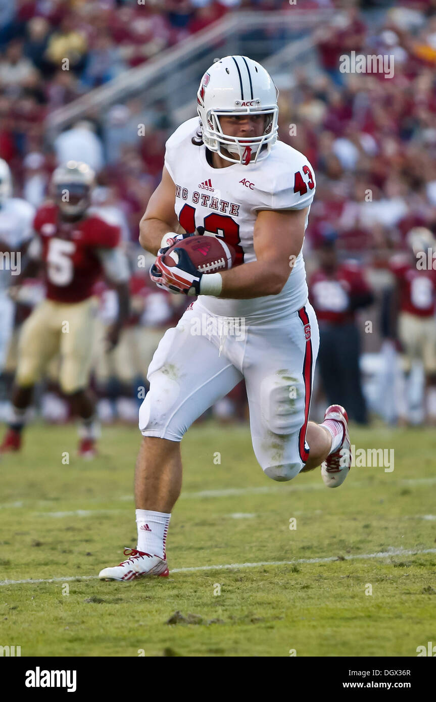 Tallahassee, FL, USA. 26th Oct, 2013. North Carolina State Wolfpack ...