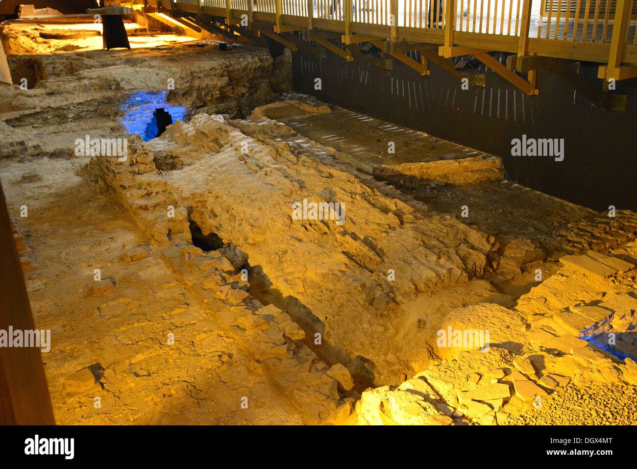 Excavations at Caerleon Roman Fortress Baths, Caerleon, City of Newport ...