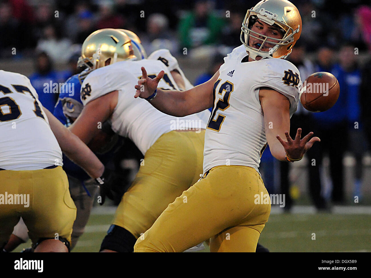 Colorado Springs, Colorado, USA. 26th Oct, 2013. Notre Dame quarterback ...