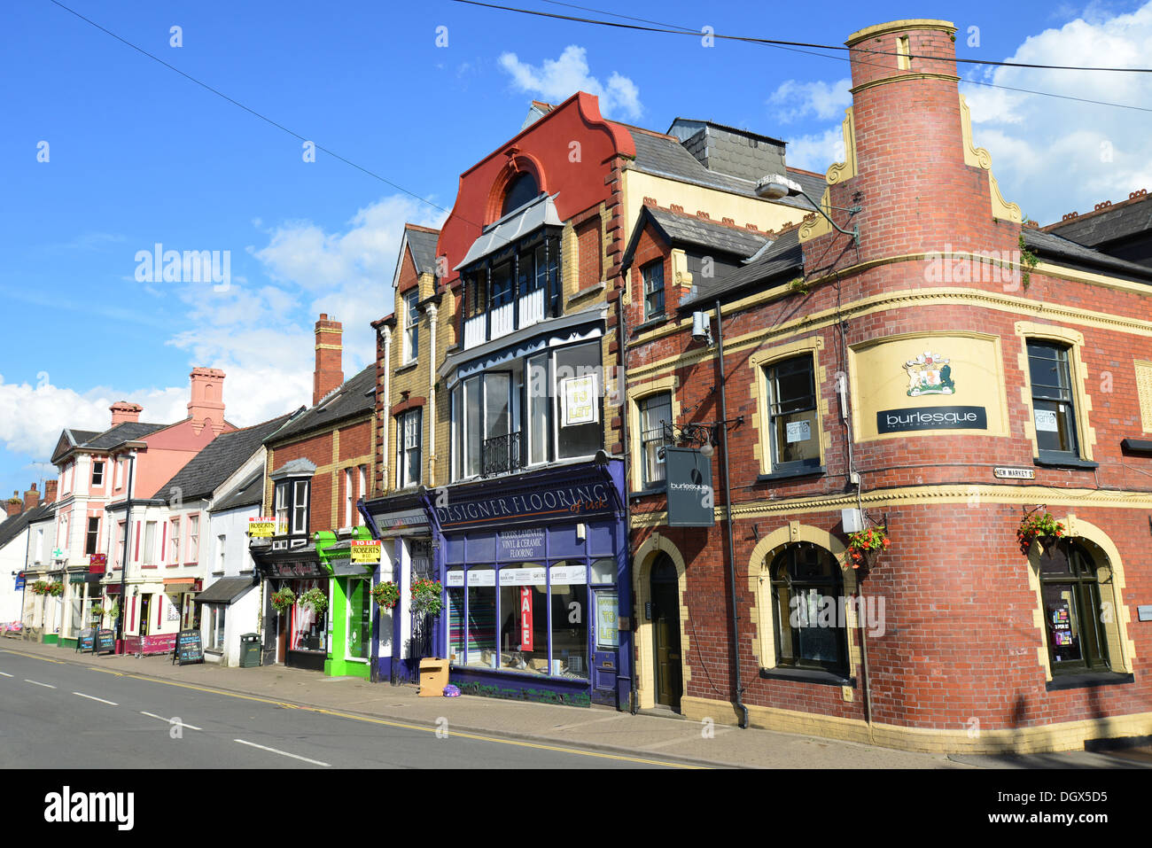 Bridge street usk monmouthshire wales hi-res stock photography and images - Alamy