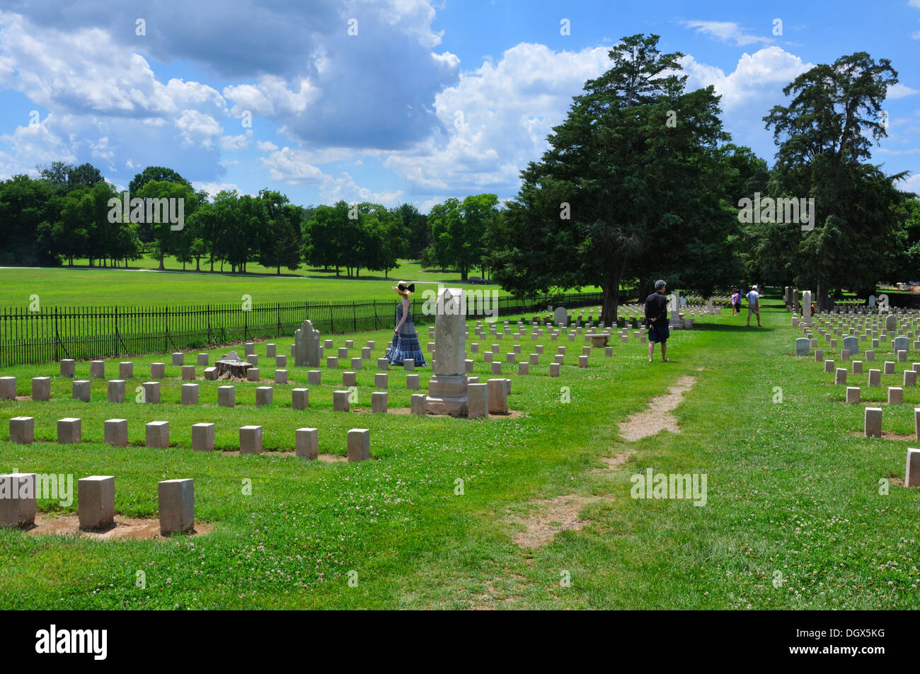 McGavock Confederate Cemetery, Carnton Plantation, Franklin, Tennessee ...