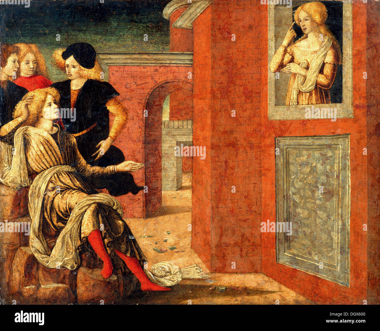 Scene From A Novella By Liberale Da Verona 1440 s Stock Photo Alamy scene-from-a-novella-by-liberale-da-verona-1440-s-stock-photo-alamy
