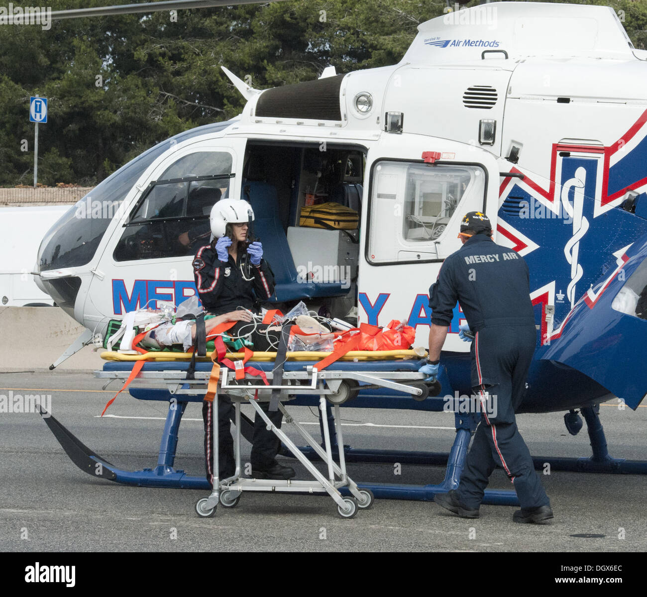 Medi vac helicopter hi-res stock photography and images - Alamy
