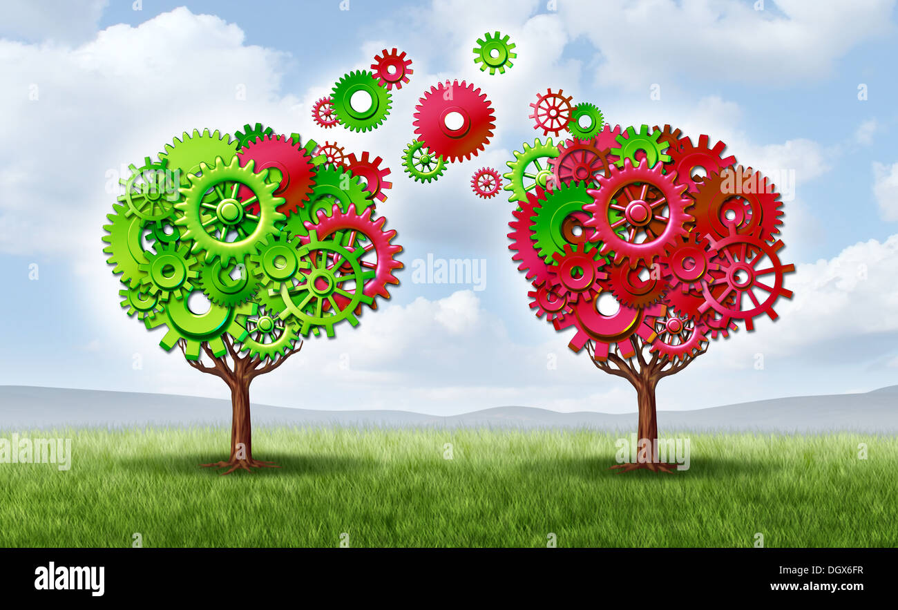 Communication exchange partnership and teamwork joining forces symbol ...