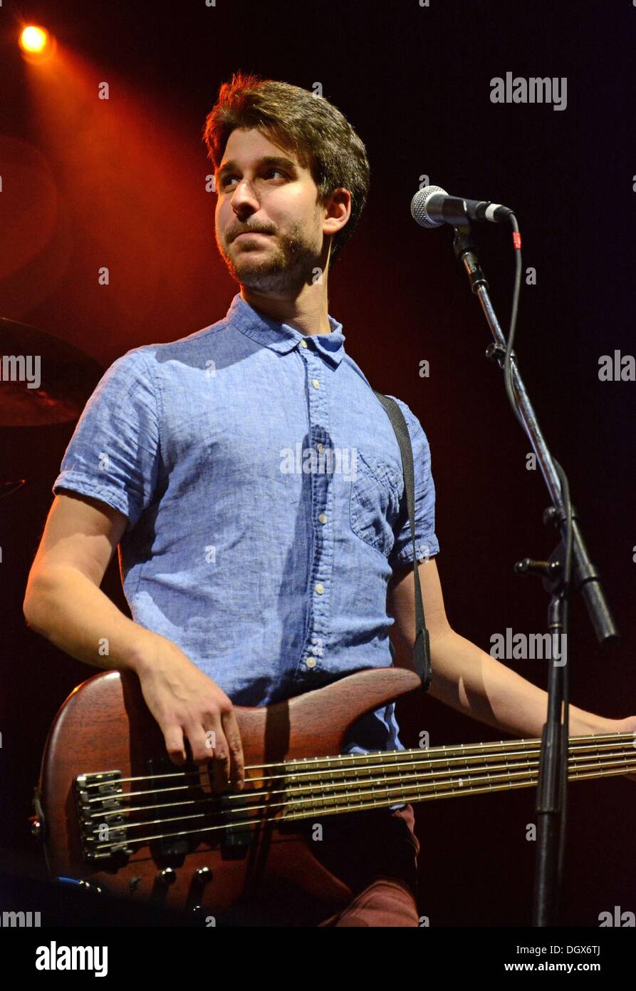 New York, NY, USA. 26th Oct, 2013. AJR, Adam Metzger on stage for The ...