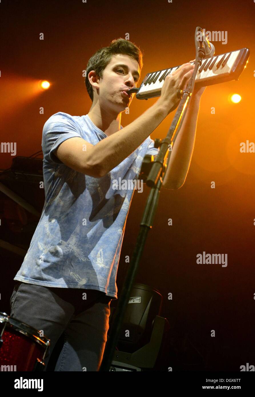 New York, NY, USA. 26th Oct, 2013. AJR, Jack Metzger on stage for The ...