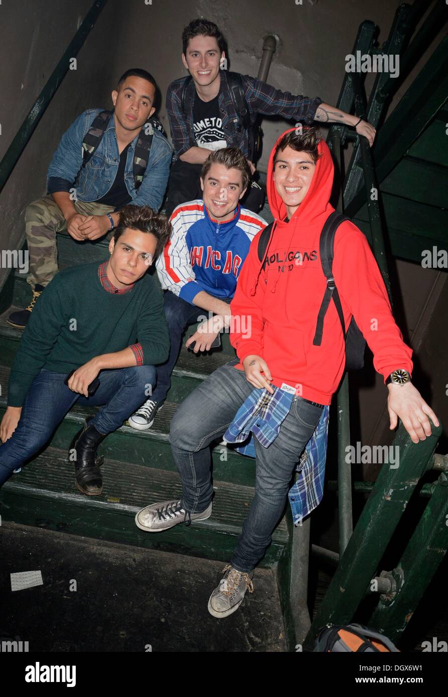 New York, NY, USA. 26th Oct, 2013. Midnight Red, Eric Secharia, Joey ...