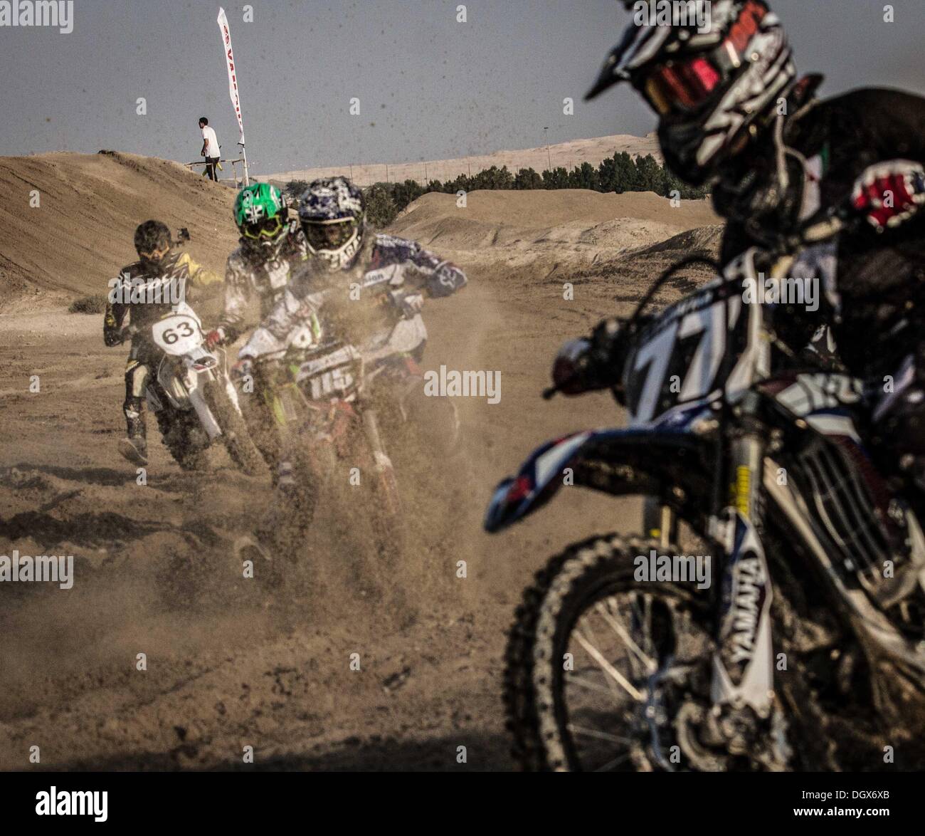 Sakhir, Bahrain. 26th Oct, 2013. Bahrain Motocross Championship, in ...