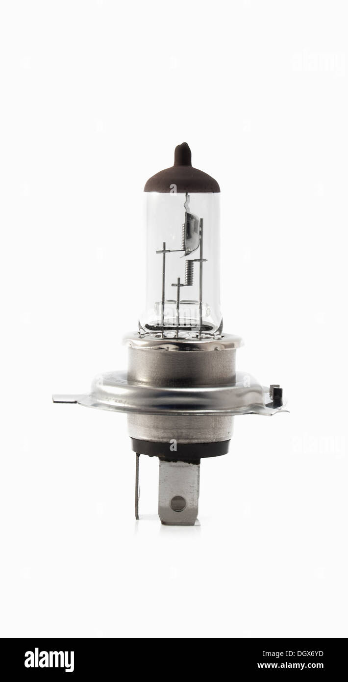 car bulb isolated on a white Stock Photo - Alamy