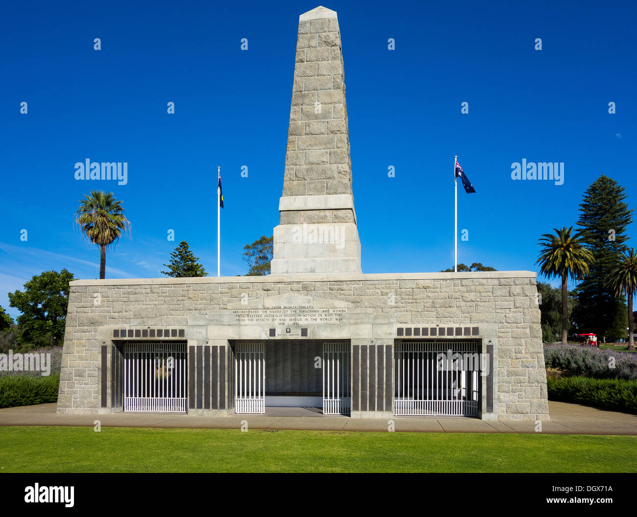 War Memorial at Kings Park, Western Australia Stock Photo - Alamy