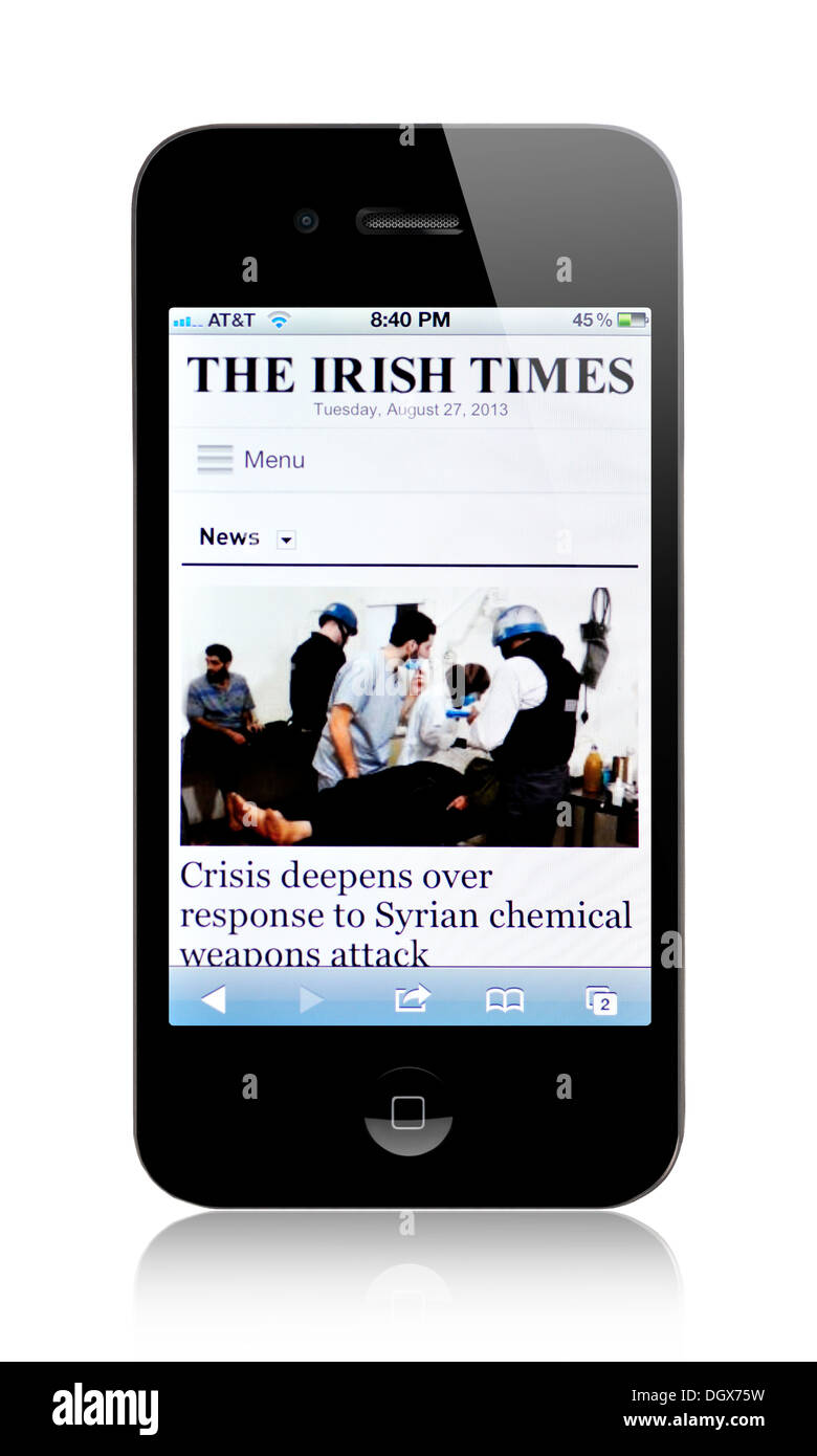 The irish times newspaper hi-res stock photography and images - Alamy