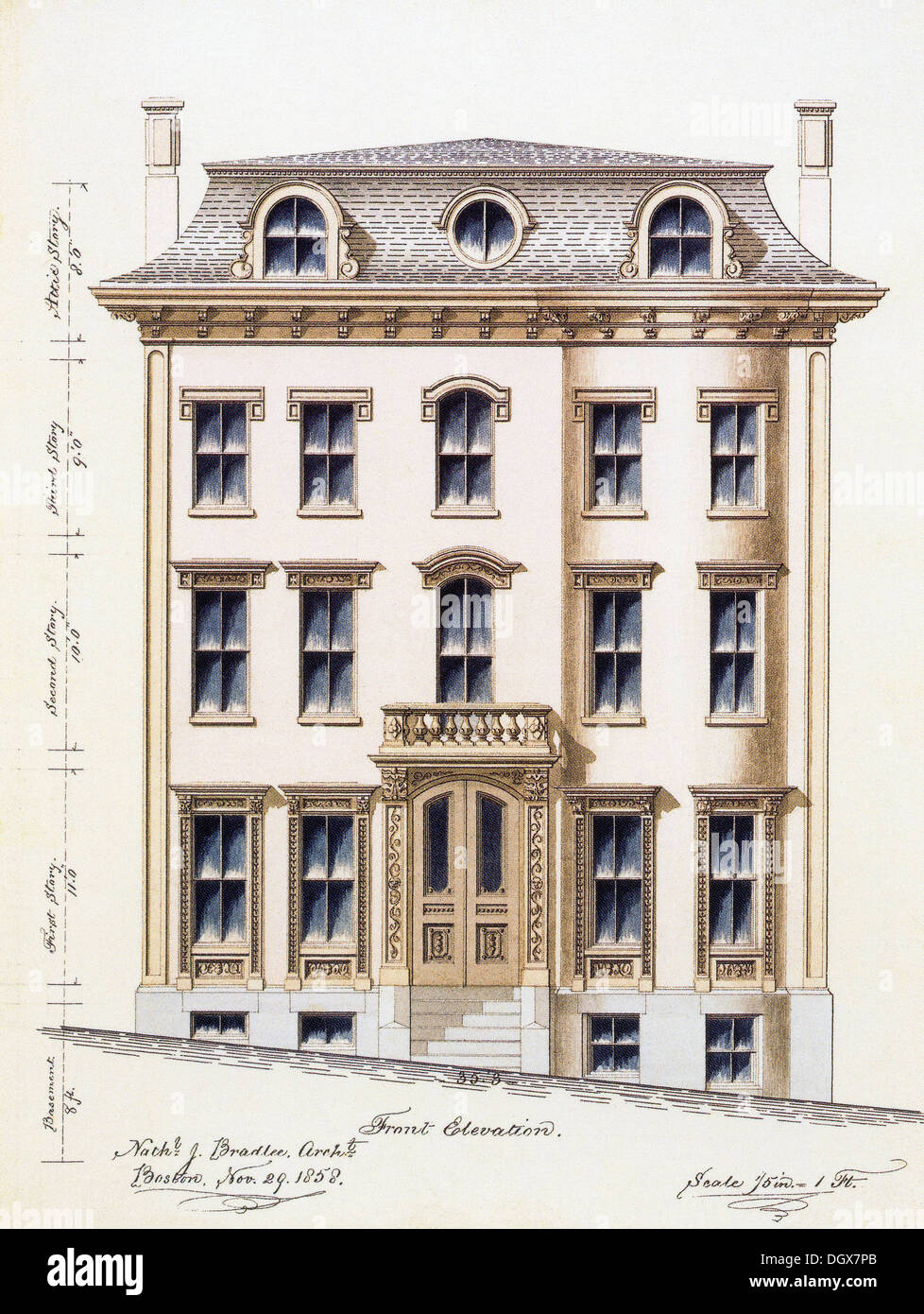 Old antique plan hi-res stock photography and images - Alamy