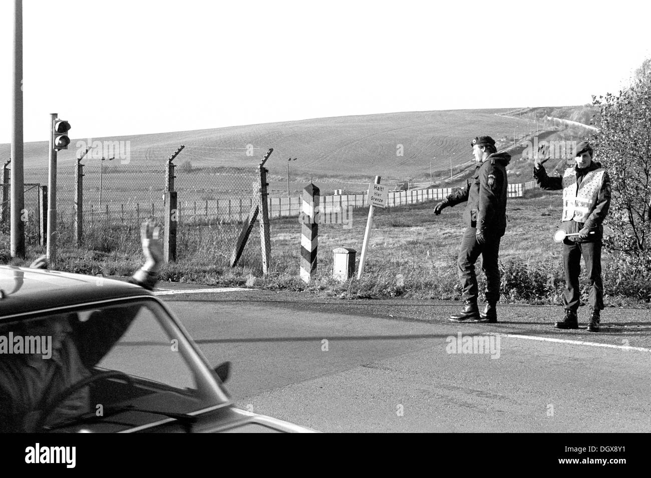 Open inner-German border between Lower Saxony and the district of ...